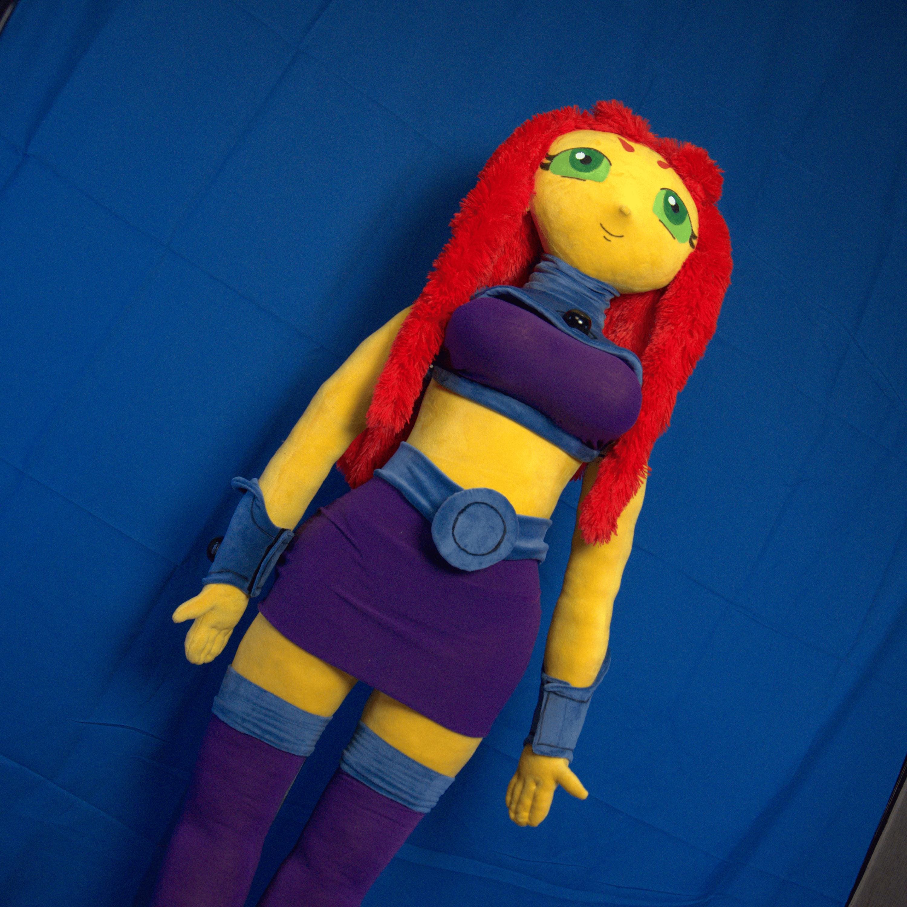 Starfire. Teen Titans. Plush. Plush Doll. Handmade - Etsy