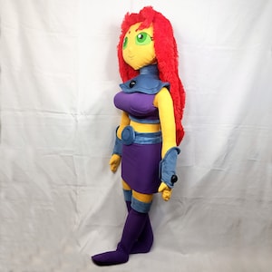 Starfire. Teen Titans. Plush. Plush Doll. Handmade - Etsy