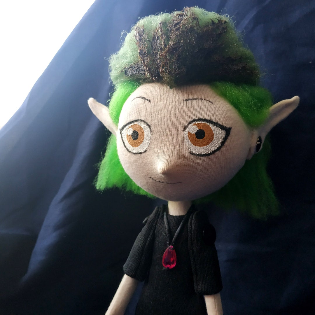 Amity Blight, Amity From the Owl House. Textile Doll. Handmade - Etsy