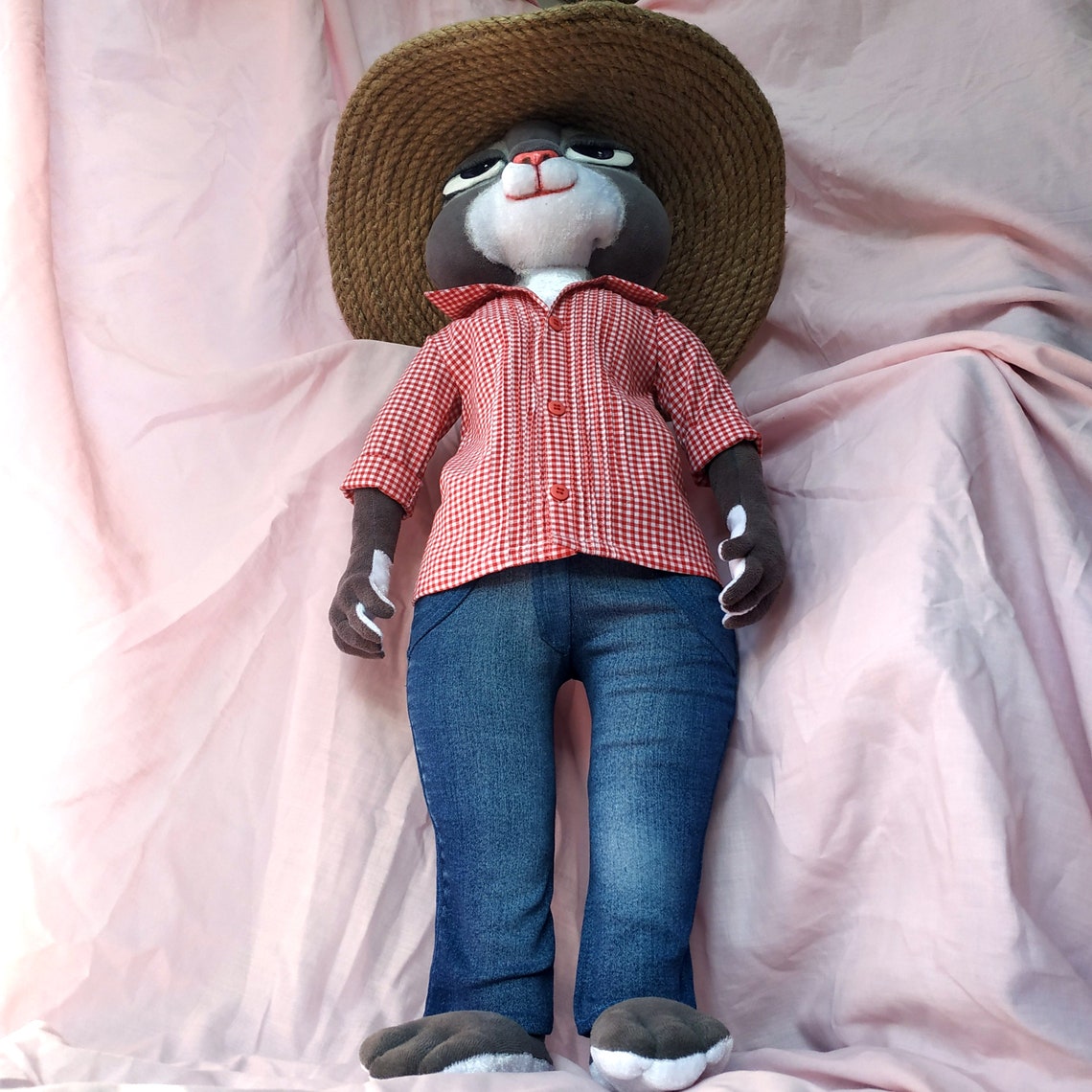 Judy Hopps. Farm Costume. Zootopia. Plush Doll. Handmade - Etsy