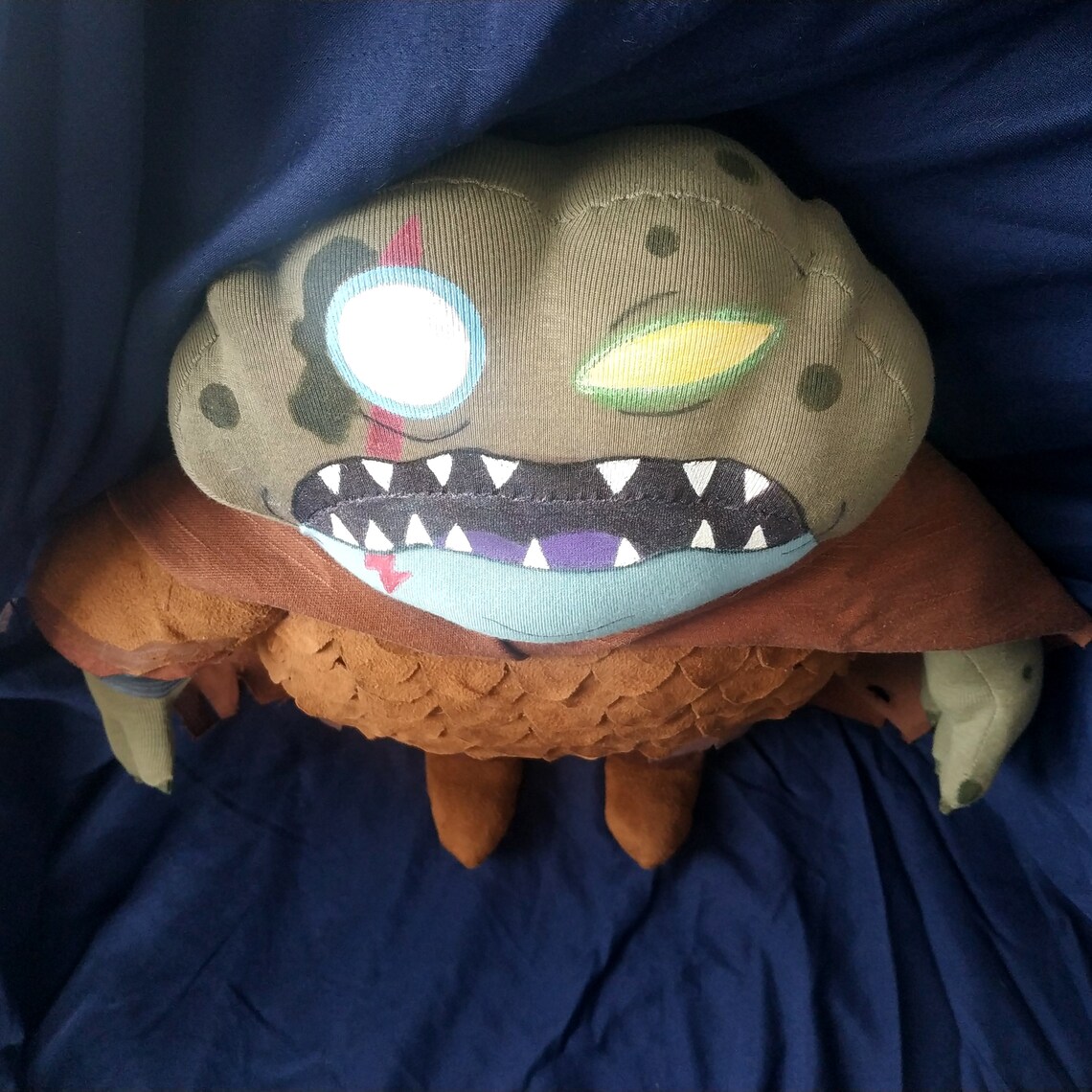 Captain Grime. Amphibia. Textile Doll. Handmade - Etsy