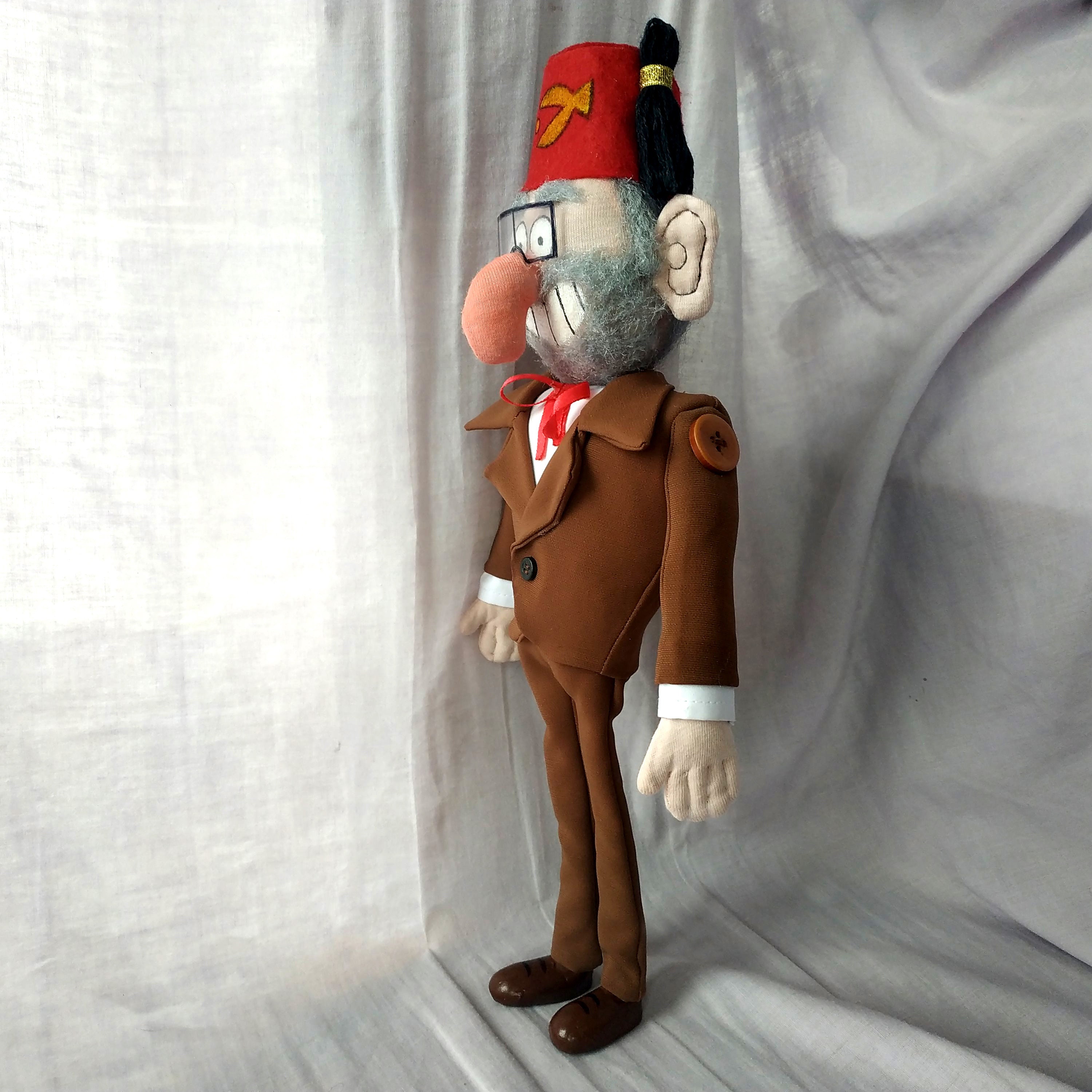 Grunkle Stan. Stanley Pines From Gravity Falls. Textile Doll. Handmade ...