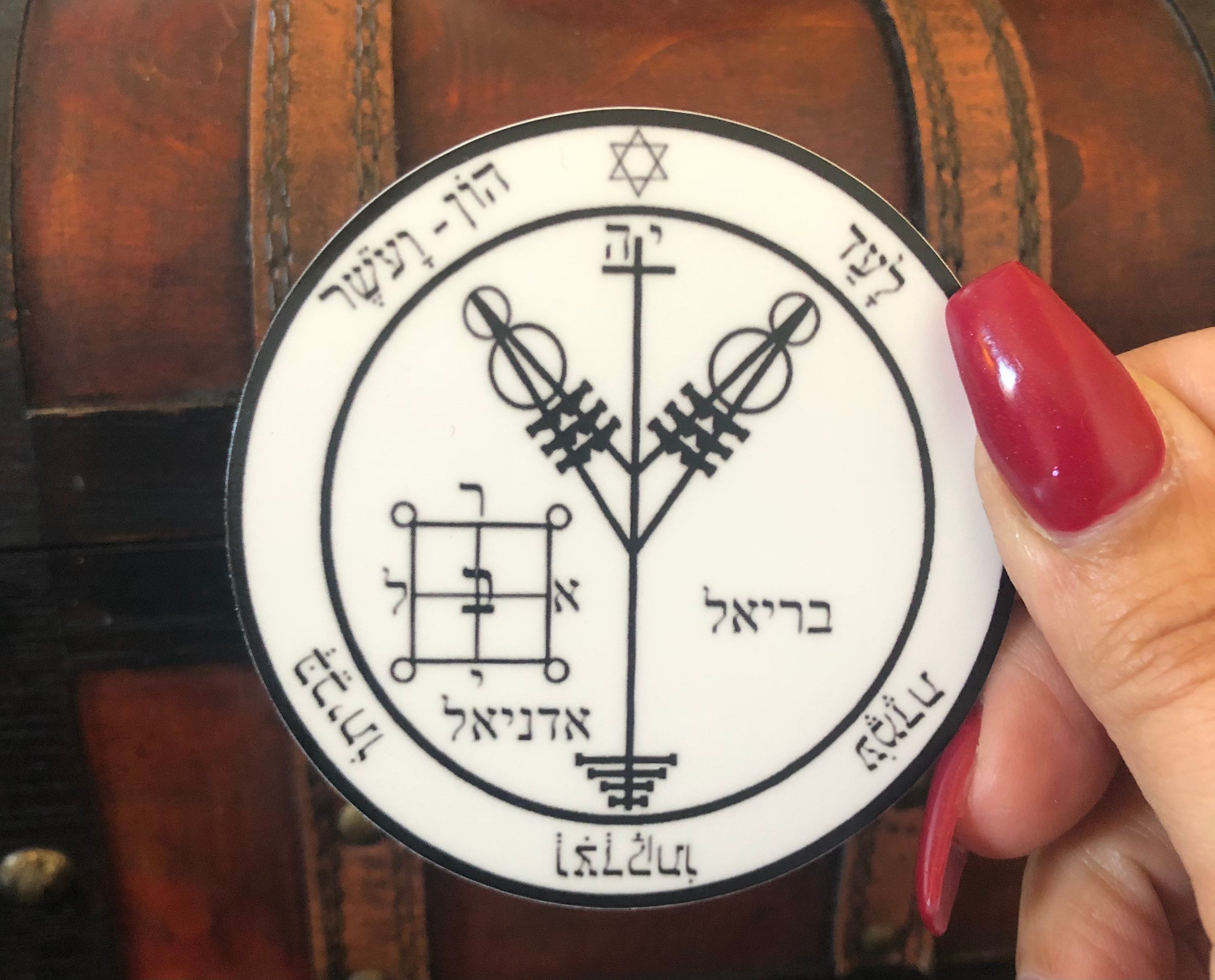 Assorted Occult Sigils Seals Holographic Matte Vinyl Stickers | Etsy