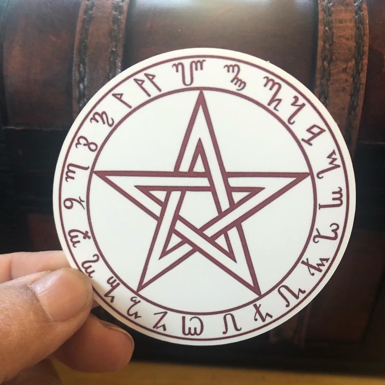 Assorted Occult Sigils Seals Holographic Matte Vinyl Stickers | Etsy