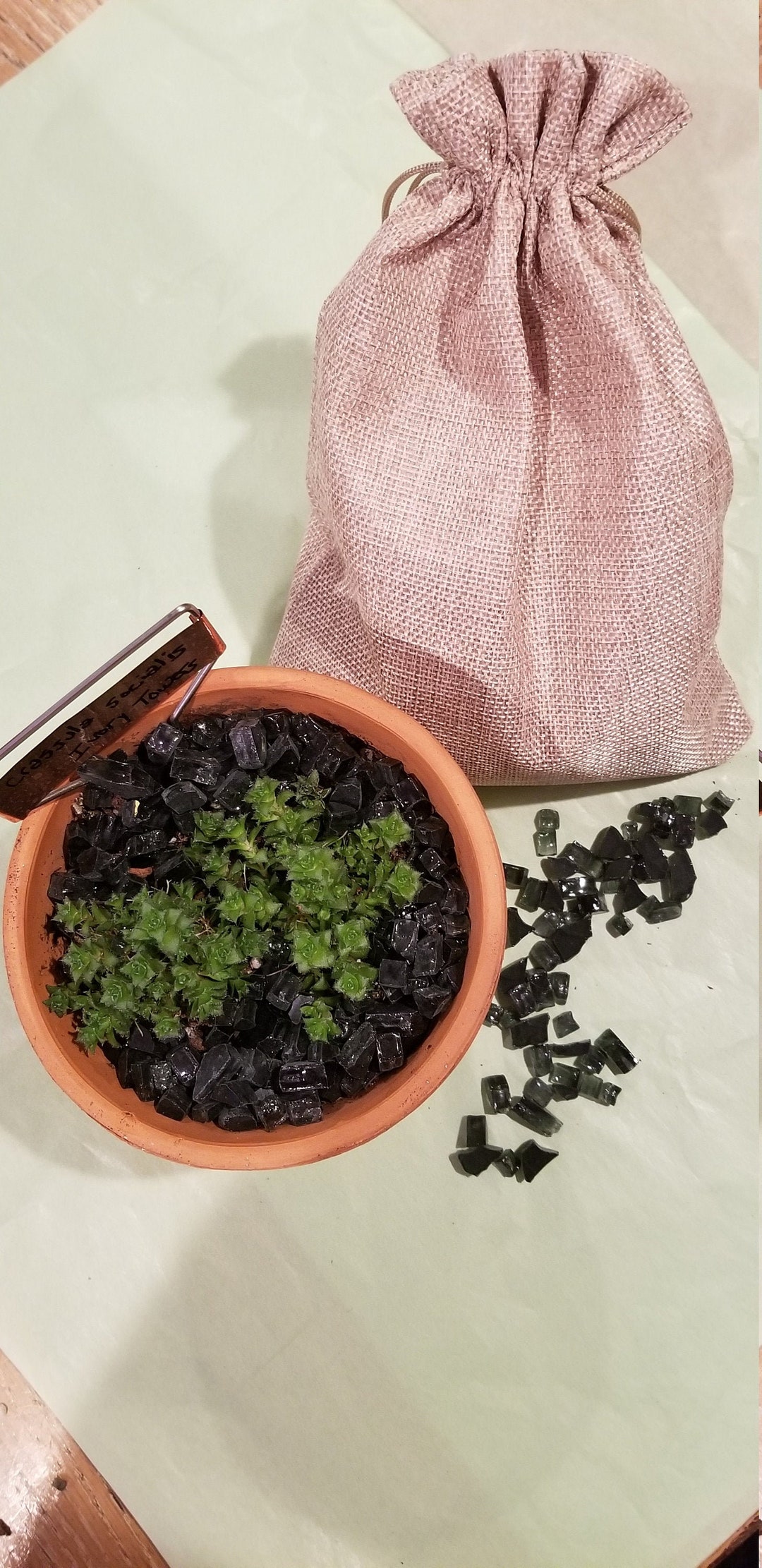 One Pound of 1/4 Inch Decorative Glass-black - Etsy