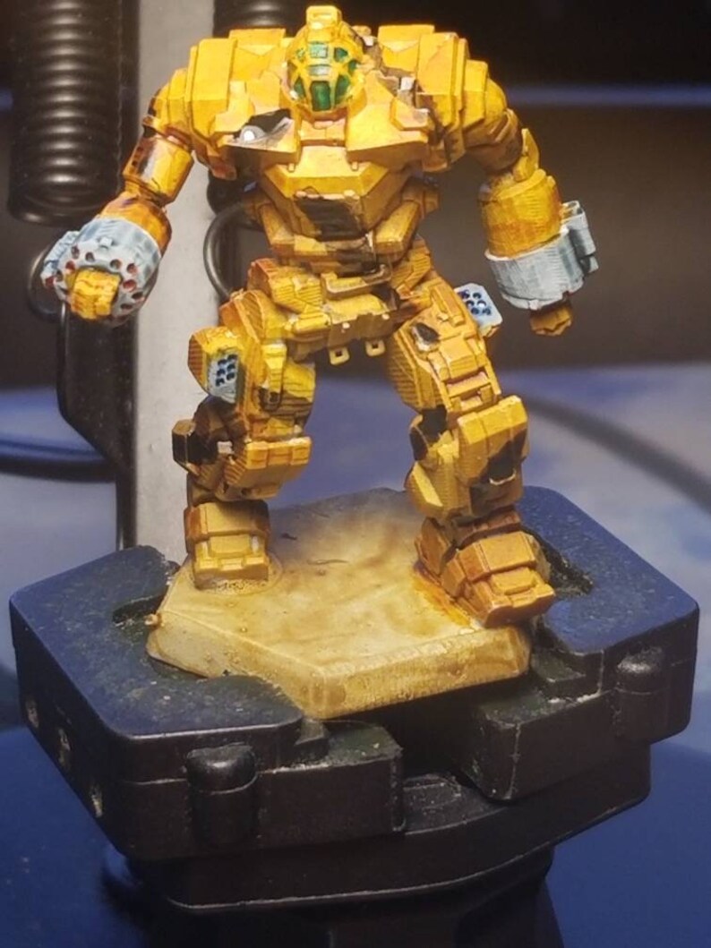 Mech Crusader 3K W Hex Base | Etsy