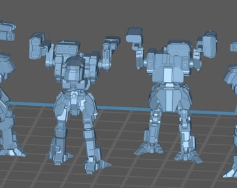 Mech Lancelot LNC25-01 W Hex Base - Etsy