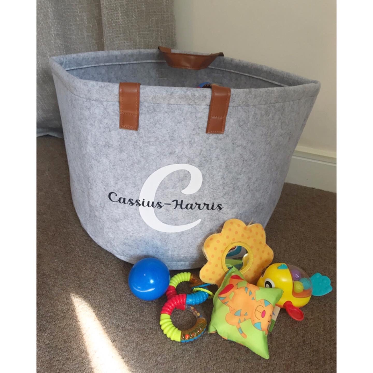 Personalised Storage Baskets - Etsy