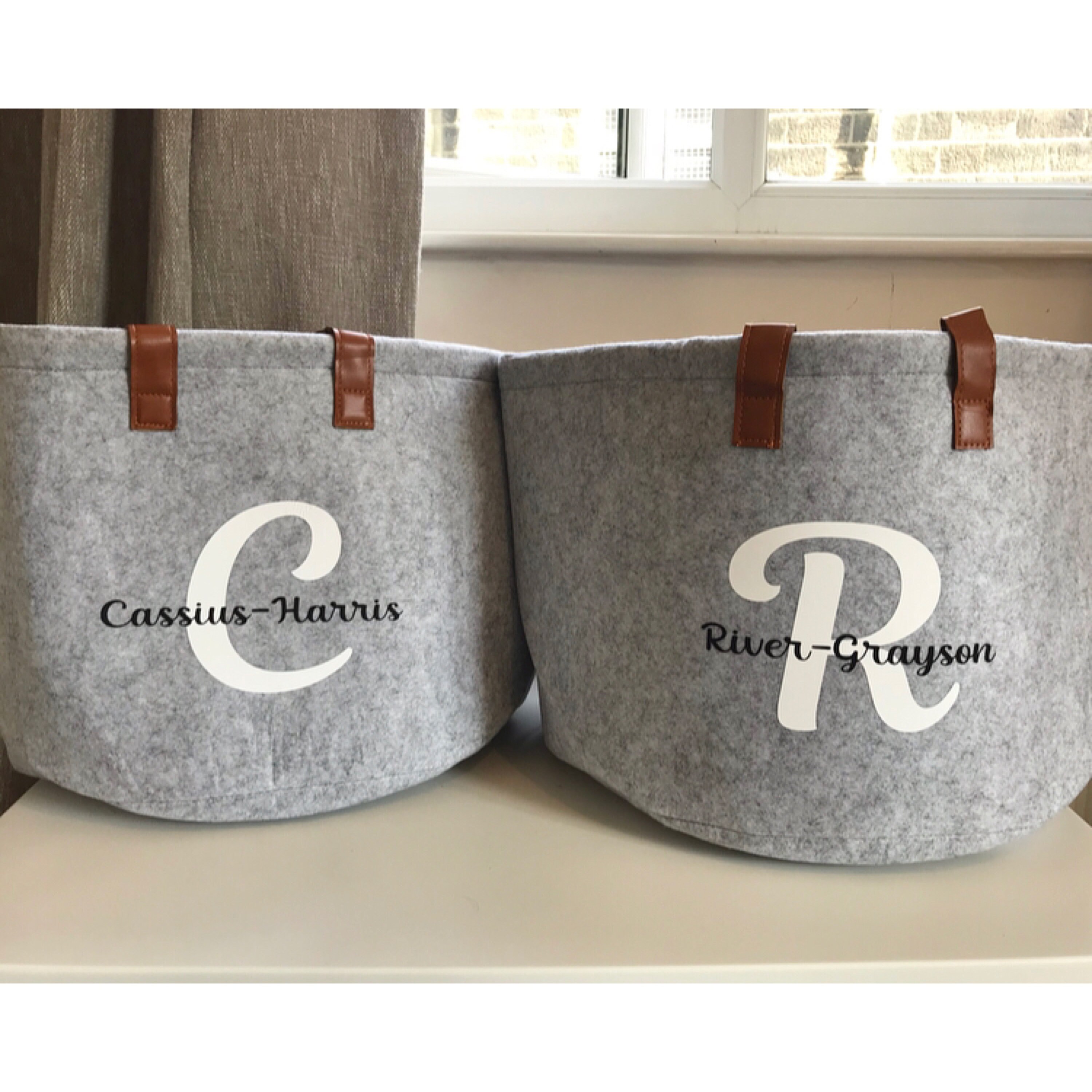 Personalised Storage Baskets - Etsy