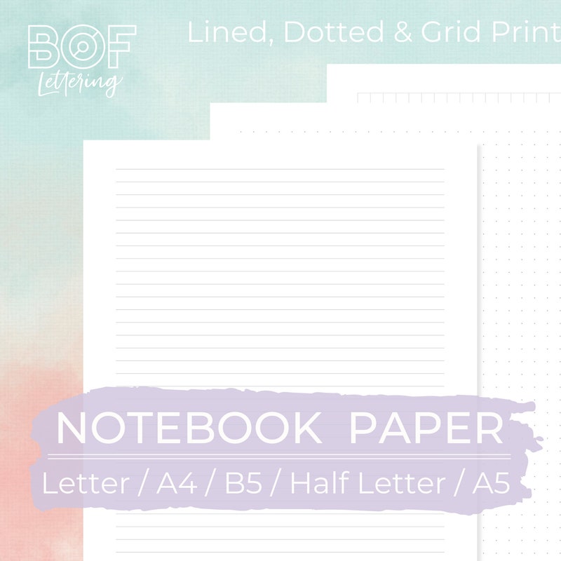 Dot Grid With Borders - Etsy