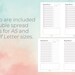 Daily Planner / Color Variations / Printable Planner / A4 / US Letter ...