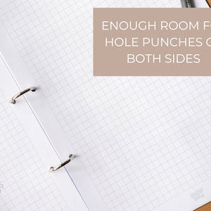 Lined Dot Grid Graph Paper / Printable PDF / A4 / A5 / Letter / Half ...