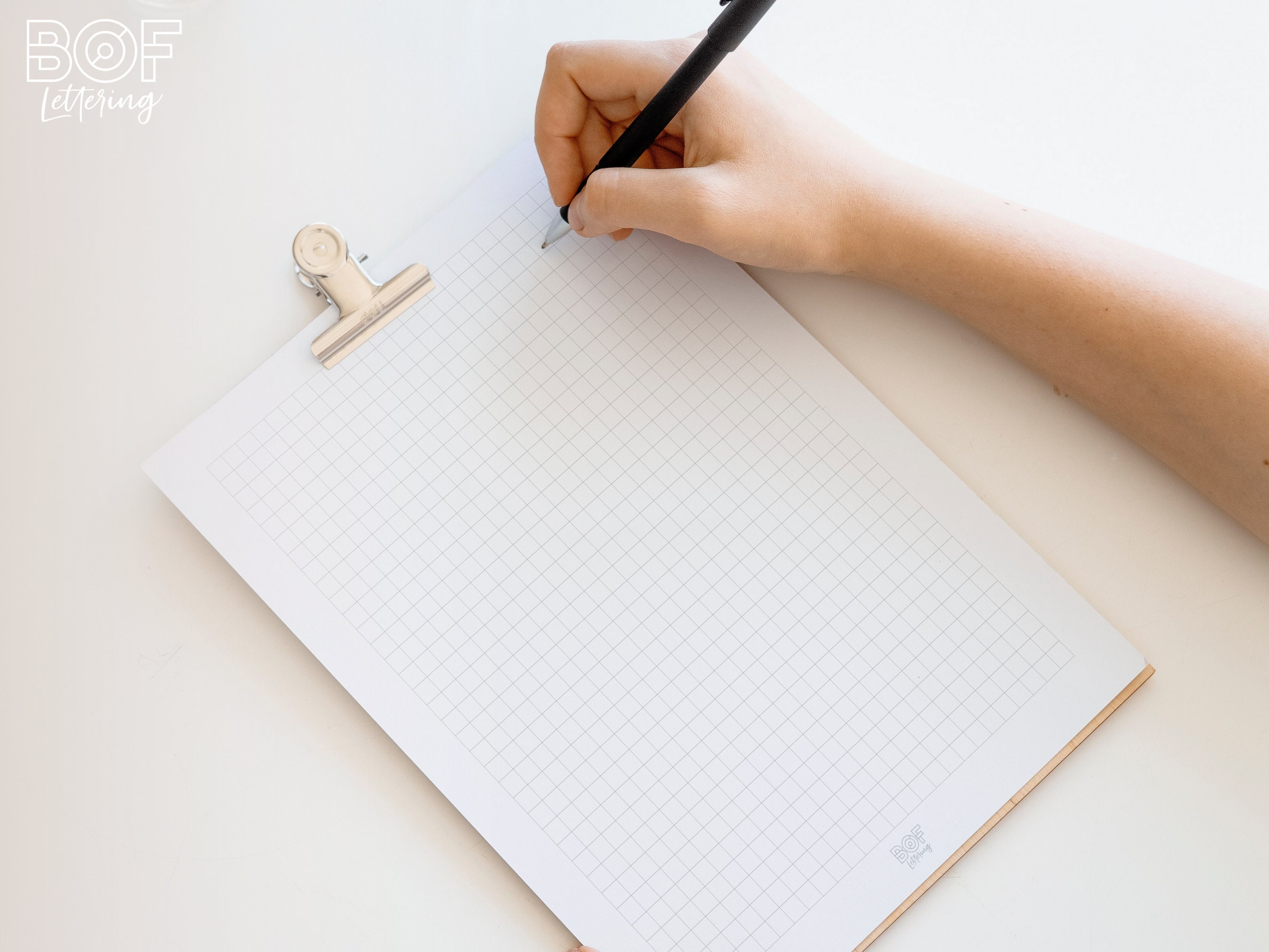 Lined Dot Grid Graph Paper / Printable PDF / A4 / A5 / Letter / Half ...