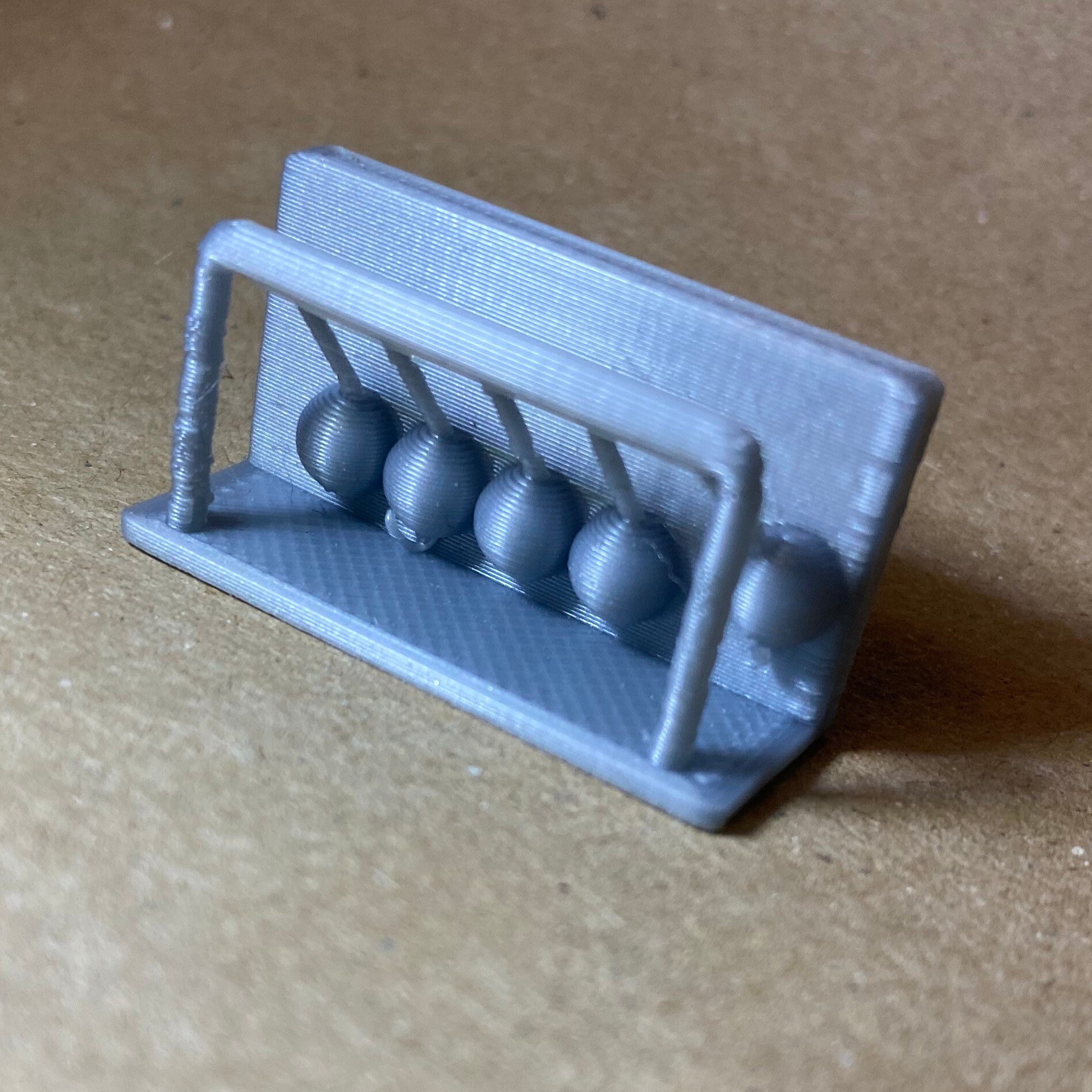 Newton's Cradle 3D Printed Pin Badge Physics Teachers - Etsy