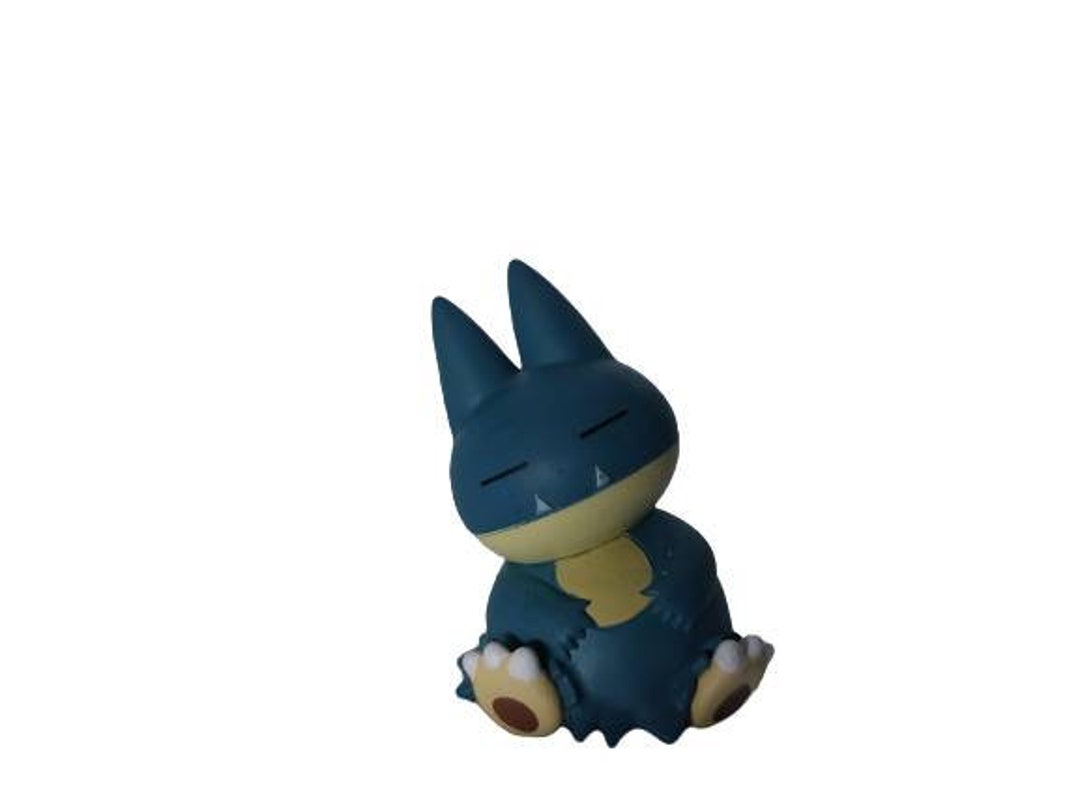 Kawaii Cute Pocket Monsters Pokemon Munchlax Sleeping Figure - Etsy