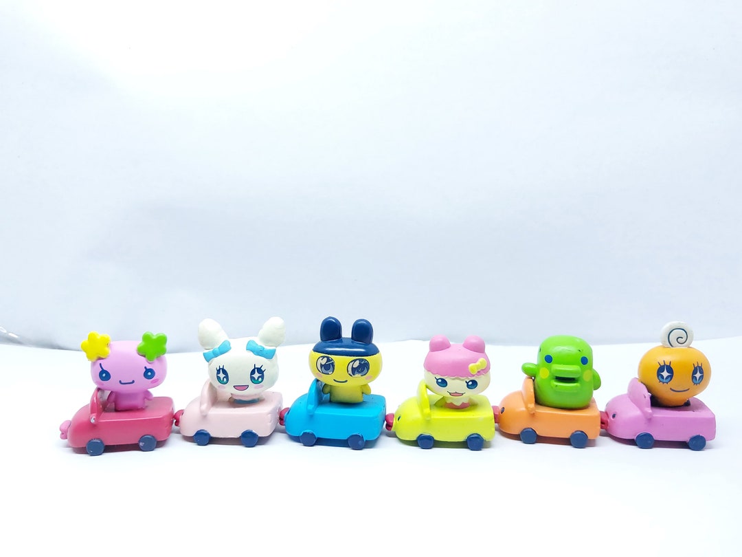 Bandai Tamagotchi Virtual Pet Tamatown Figure Set Mametchi Memetchi ...
