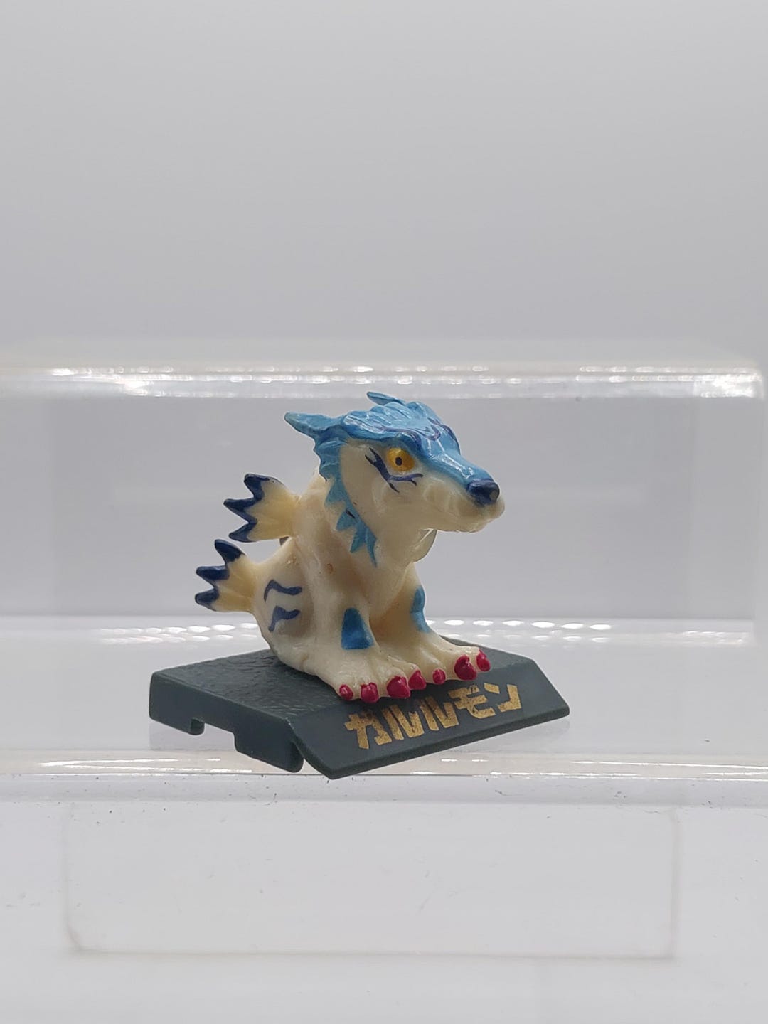 Vintage 1990s Digital Monsters Digimon Mega Weregarurumon Candy Toy ...