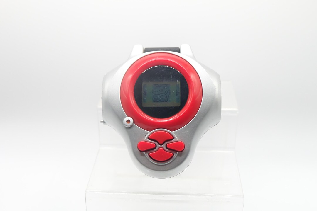 Digimon D-power Digivice 2001 D-ark Red V1 English Used - Etsy