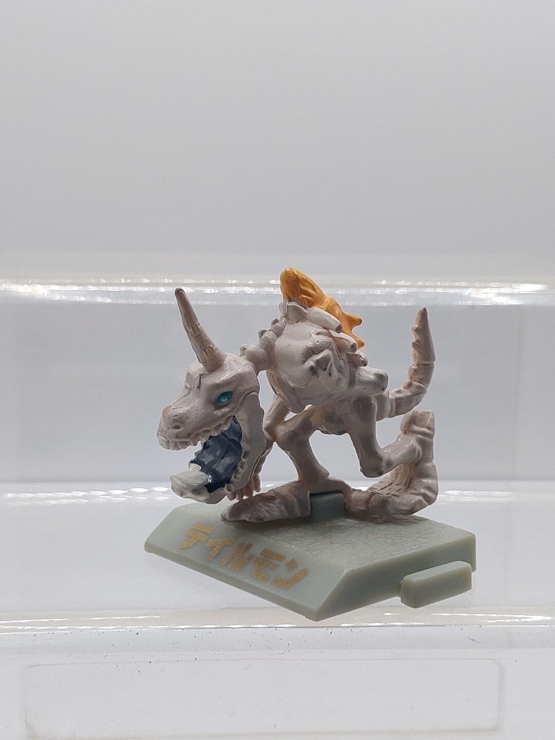 Vintage 1990s Digital Monsters Digimon Skullgreymon Candy Toy Mini ...