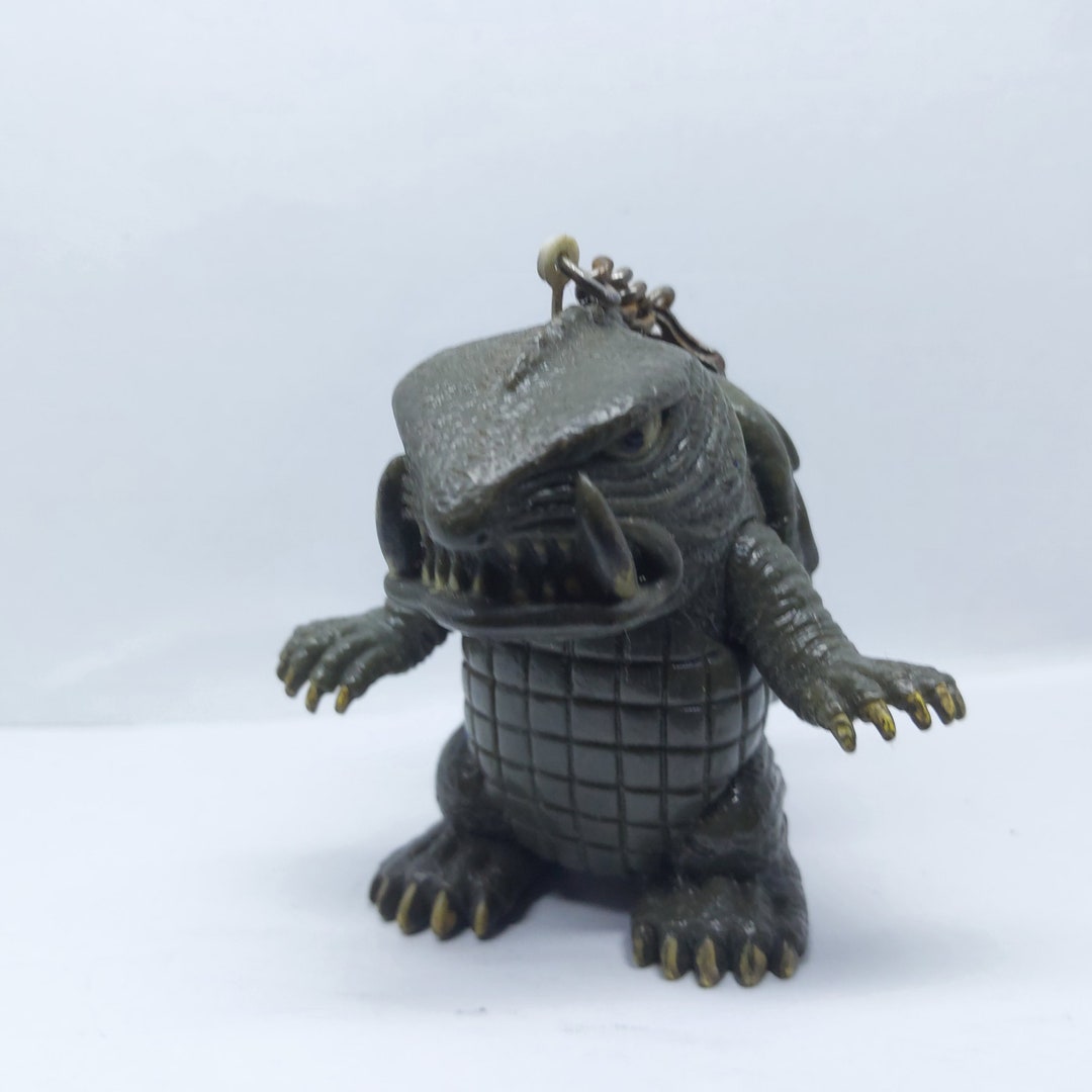 Vintage 1990s Bandai Godzilla Gamera 1989 Mini Figure Keychain SD ...