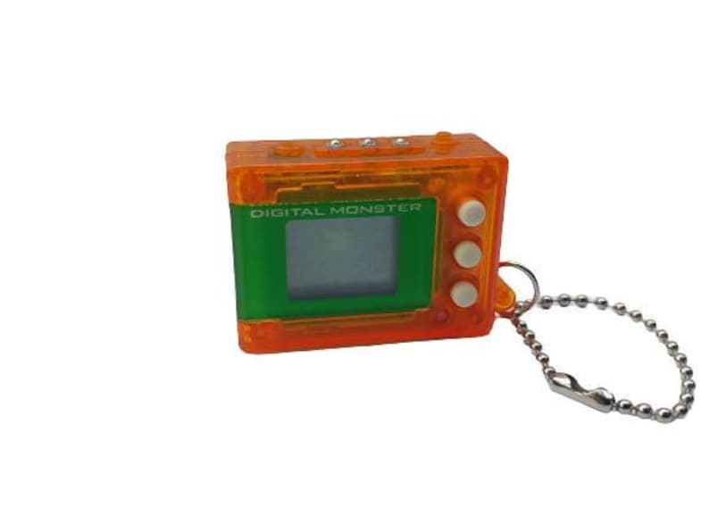 Digital Monsters Digimon Digivice Mini Version 3 Clear Orange Pendulum ...