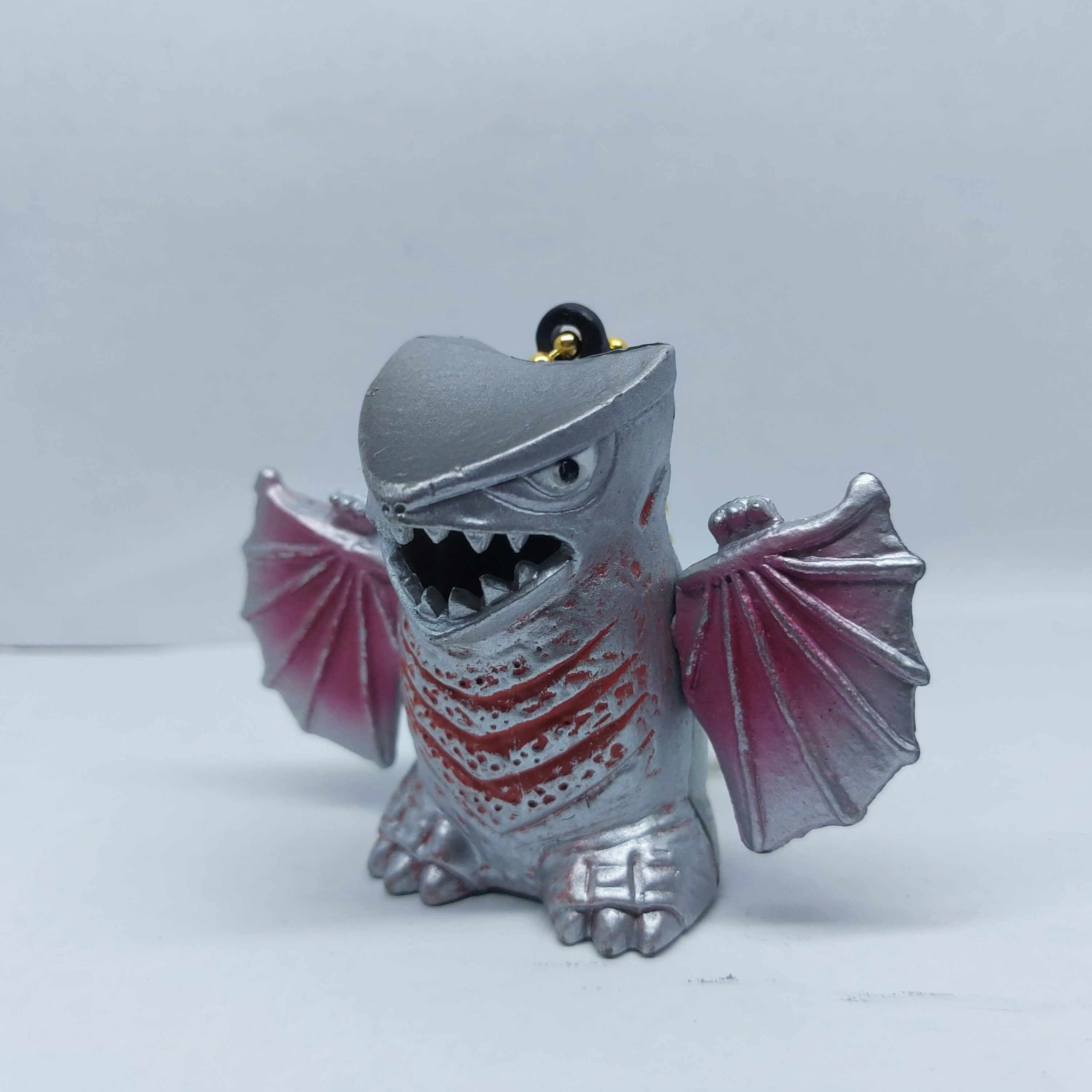 Vintage 2000 Takara Kaiju SD Godzilla Gyaos Sparkie Keychain Figure - Etsy