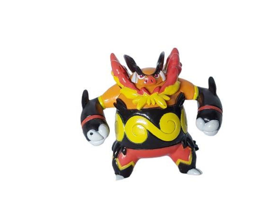 Tomy Pocket Monsters Pokemon Emboar Figure - Etsy