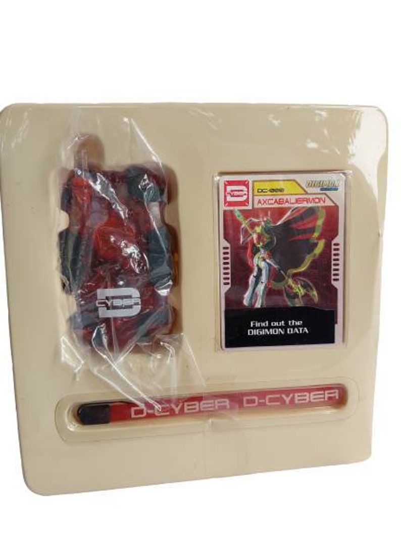 Digimon Digivice D-cyber Version 2 Gray Red Clear Axcabaliermon 2.0 ...