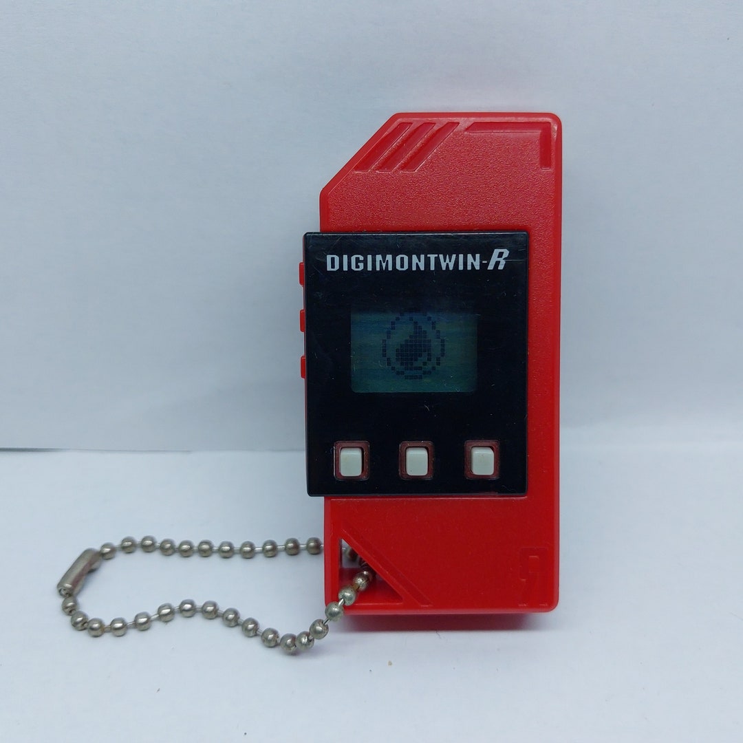 Digimon Twin R Red Victorygreymon Digital Monster Virtual Pet Digivice ...