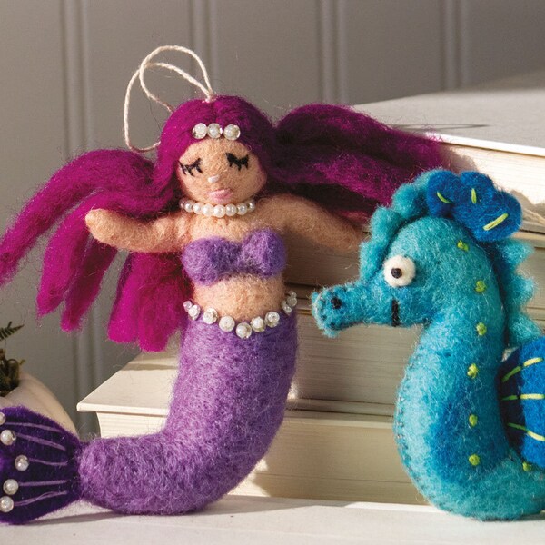 Felt Mermaid - Etsy