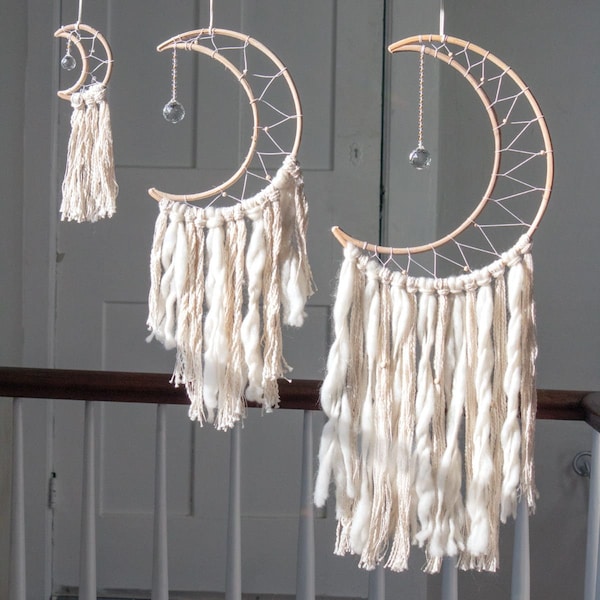 Moon Dreamcatcher - Etsy
