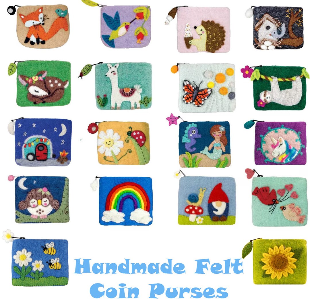 Fun Kids Themed Coin Purse/zippered Pouch/kids Bag/coin Pouch/money ...