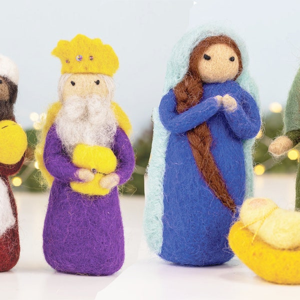 Felt Nativity - Etsy