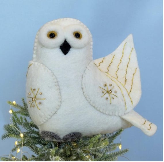 Christmas Tree Owl Topper