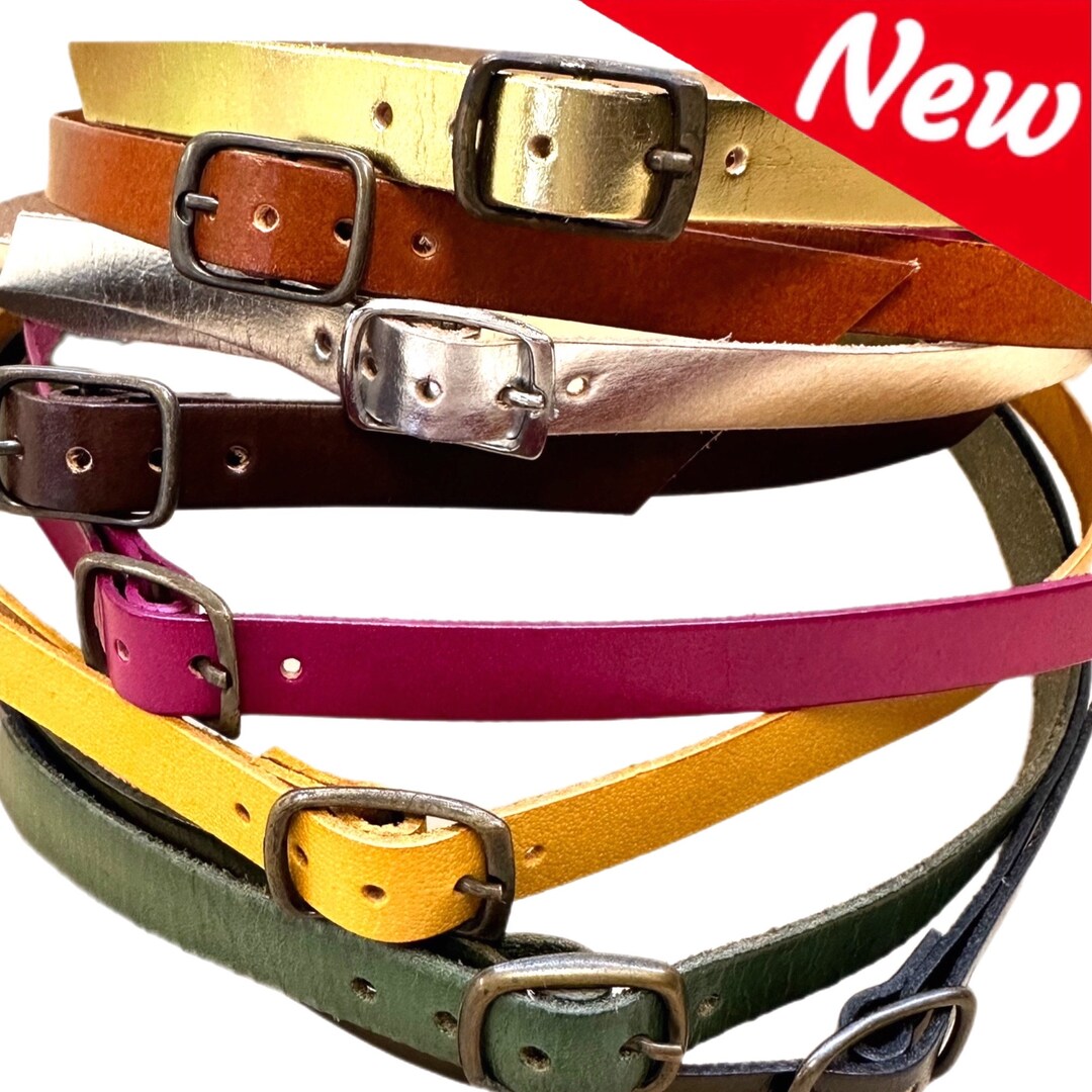 Hatband Leather Belt Adjustable Hat Accessories - Etsy