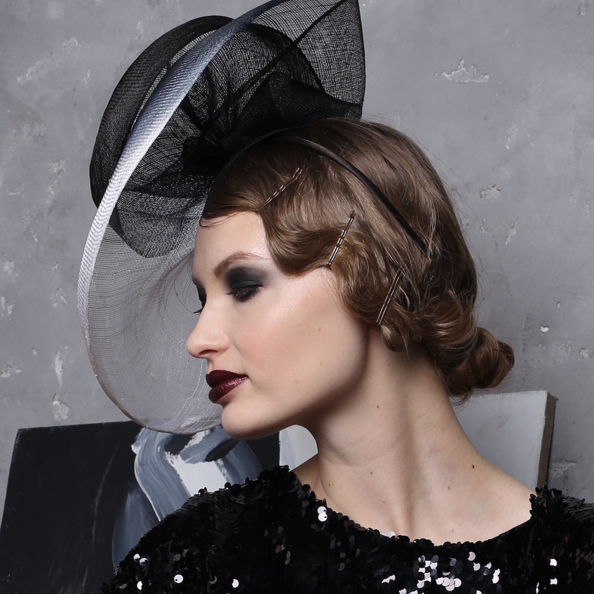 Stylish Wide Brim Derby Hat 'pagoda' Shape - Etsy