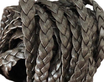 Braided Leather Hat Band - Etsy
