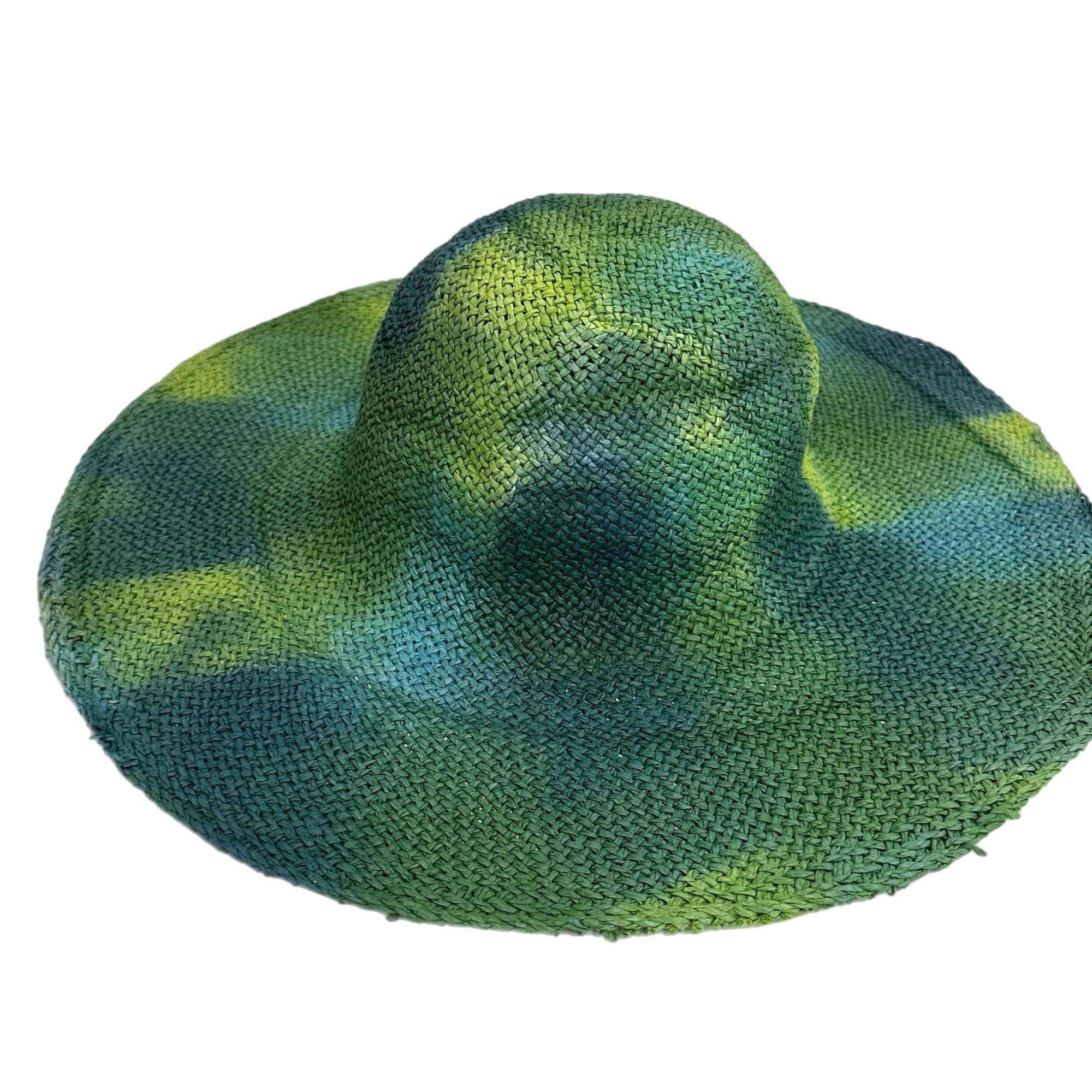 Vintage Multicolor Straw Hat Bodies Twisted Paper for Millinery and Hat ...