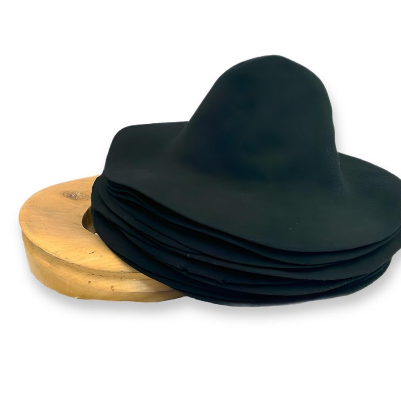 Set of 6 Pcs Wool Felt Capeline Hat Bodies for Millinery 120 G - Etsy