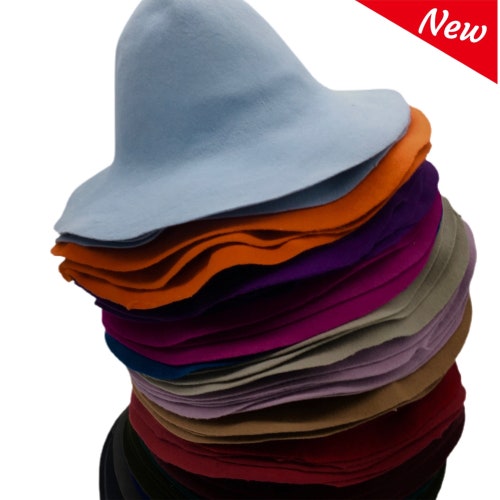 Heavy Weight Wool Felt Capeline Hat Body for Millinery - Etsy
