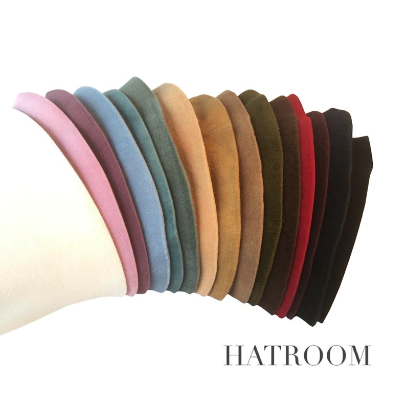 Fur Felt Cone Hat Bodies Velour Finish High Quality for Hat - Etsy