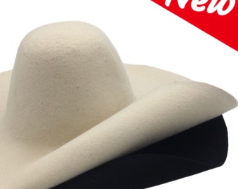 Heavy Weight Wool Felt Capeline Hat Body for Millinery - Etsy
