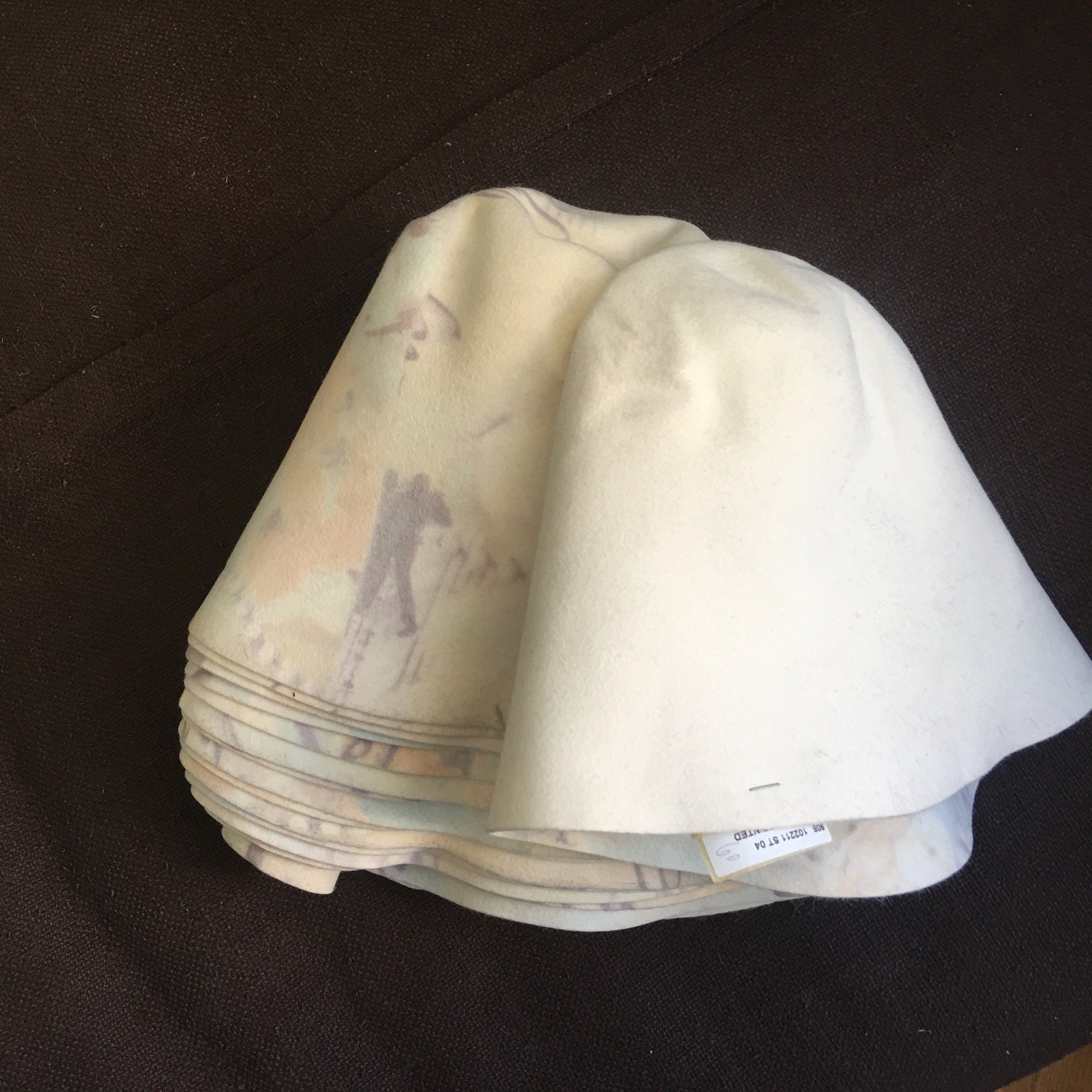 Fur Felt Hat Bodies Printed for Hat Making - Etsy