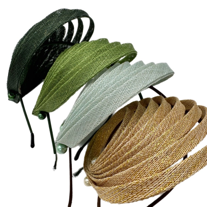 Gold Hair Band Fascinator - Etsy