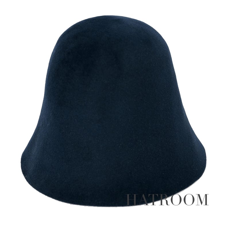 Rabbit Fur Felt Hat Bodies Velour for Millinery Black - Etsy