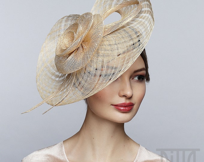 Gold Fascinator, Bronze Fascinator, Fascinators, Fascinator Hat ...