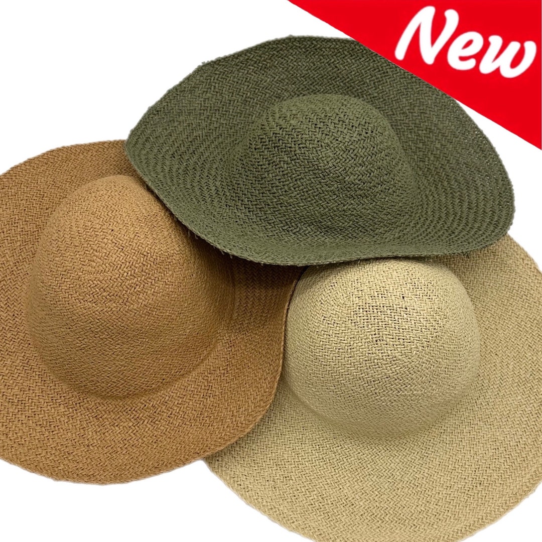 11" Twisted Paper Straw Capeline Hat Bodies for Millinery and Hat ...
