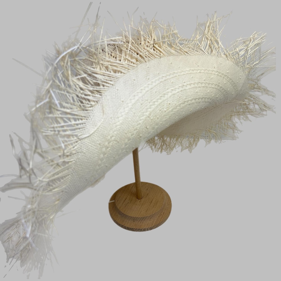Vintage Fine Panama Paper Capeline Hat Bodies Fringe for Millinery - Etsy