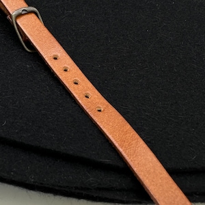 Hatband Leather Belt Adjustable Hat Accessories - Etsy