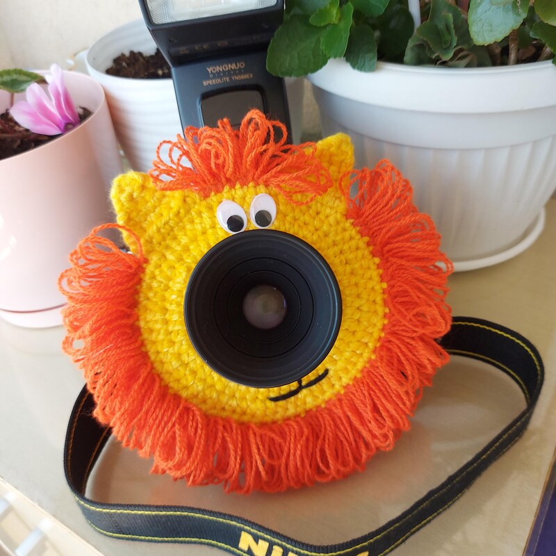 Crochet Camera Buddy - Etsy UK